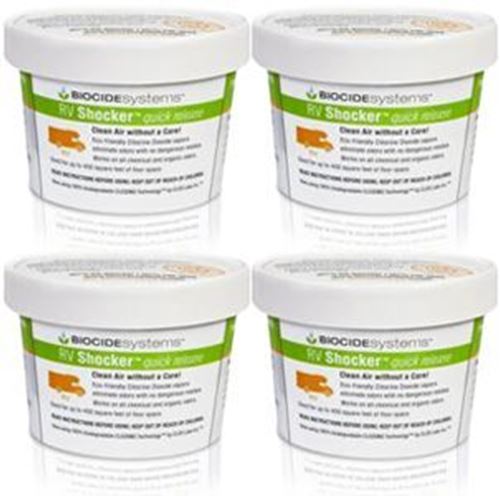 RV Shocker™ ClO2 Odor Eliminator Quick Release Vapor – Biocide Systems