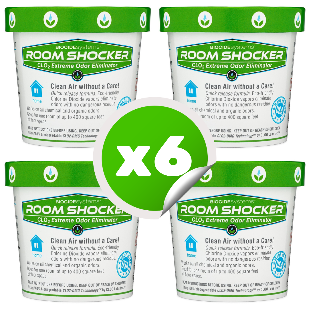 Chlorine Dioxide CIO2 Odor Eliminator Products | Biocide Systems™